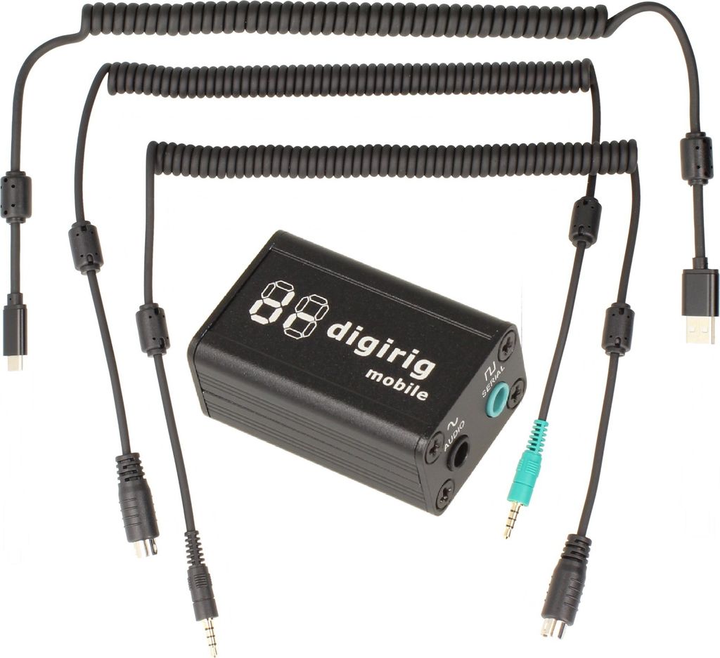 Digirig ICOM HT Data Cable Audio PTT Digital Modes Digirig Mobile Cable ...