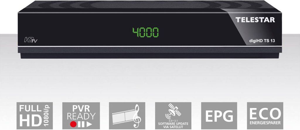 TELESTAR Digi HD TS 13 HDTV SAT-Receiver mit | Kaufland.de