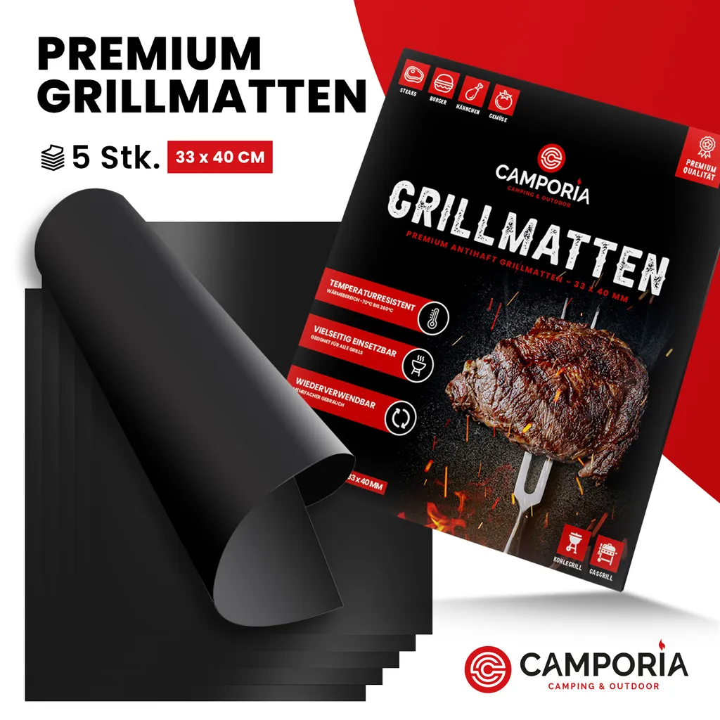 5er Grillmatte BBQ Grillmatten Grill Matte | Kaufland.de