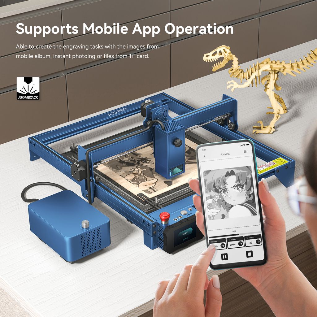 ATOMSTACK A20 Pro/X20 Pro 130W, 20W výkon | Kaufland.cz