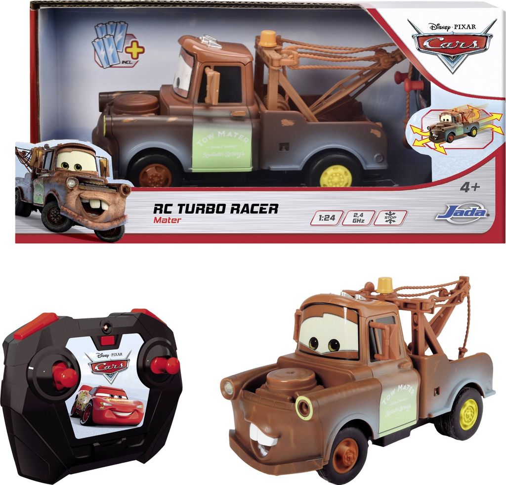 Jada samochód zdalnie sterowany RC Cars Turbo Racer Mater