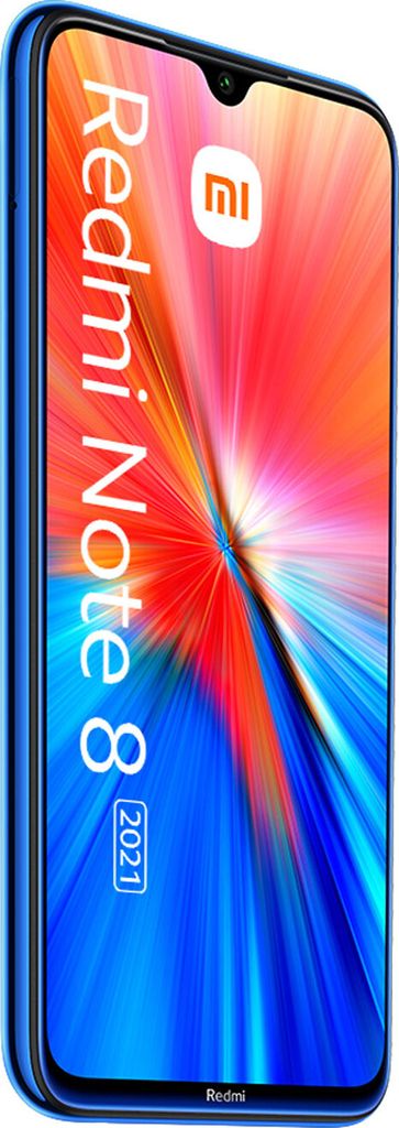 Xiaomi Redmi Note 8 (2021) 64 GB Dual-Sim Neptune Blue Neu