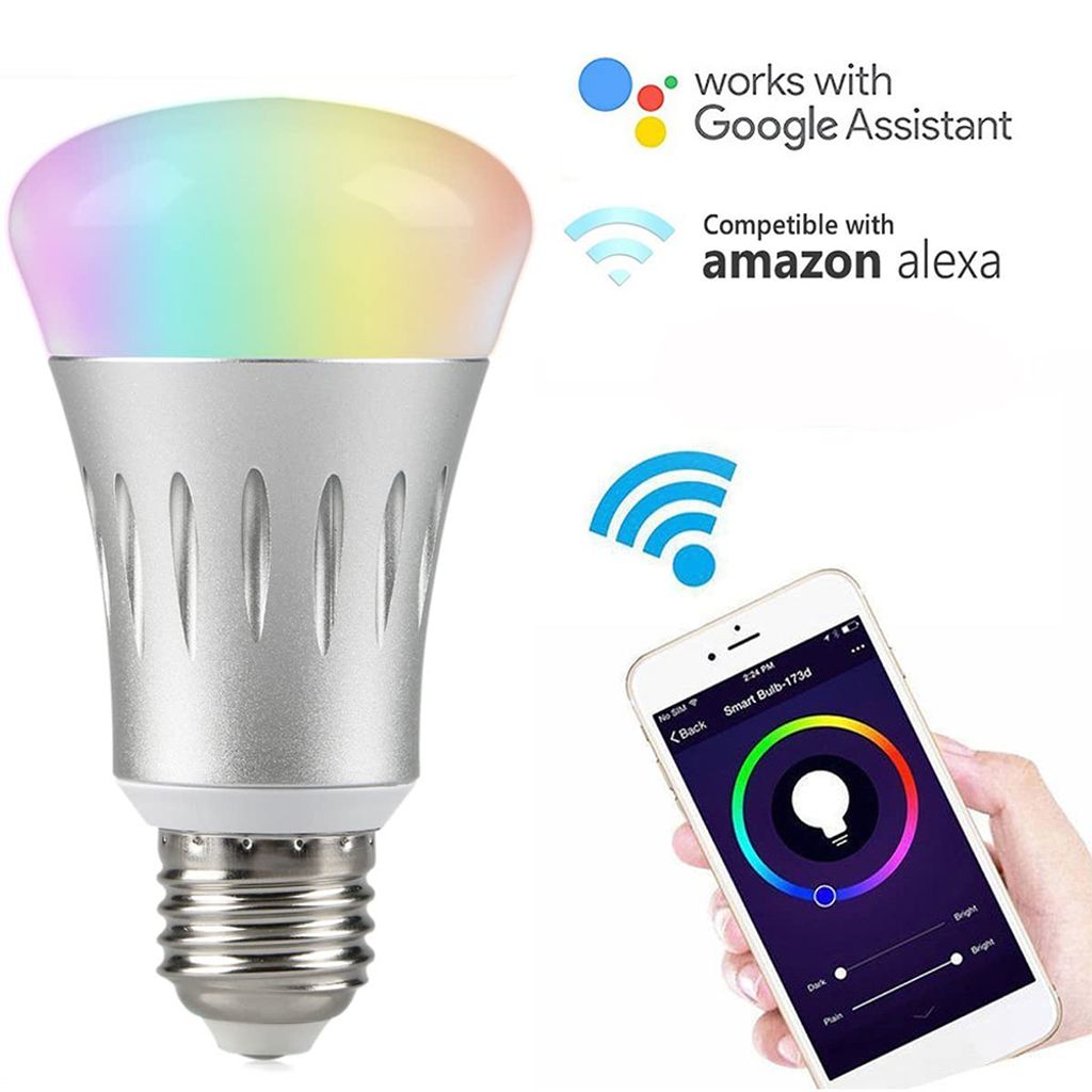 E27 Smart LED Light Smart WiFi Bulb RGB Multi | Kaufland.de