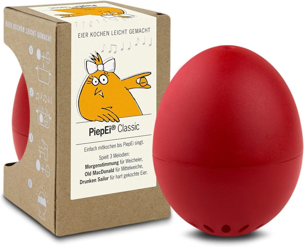 Brainstream PiepEi Classic, rot Eieruhren | Kaufland.de