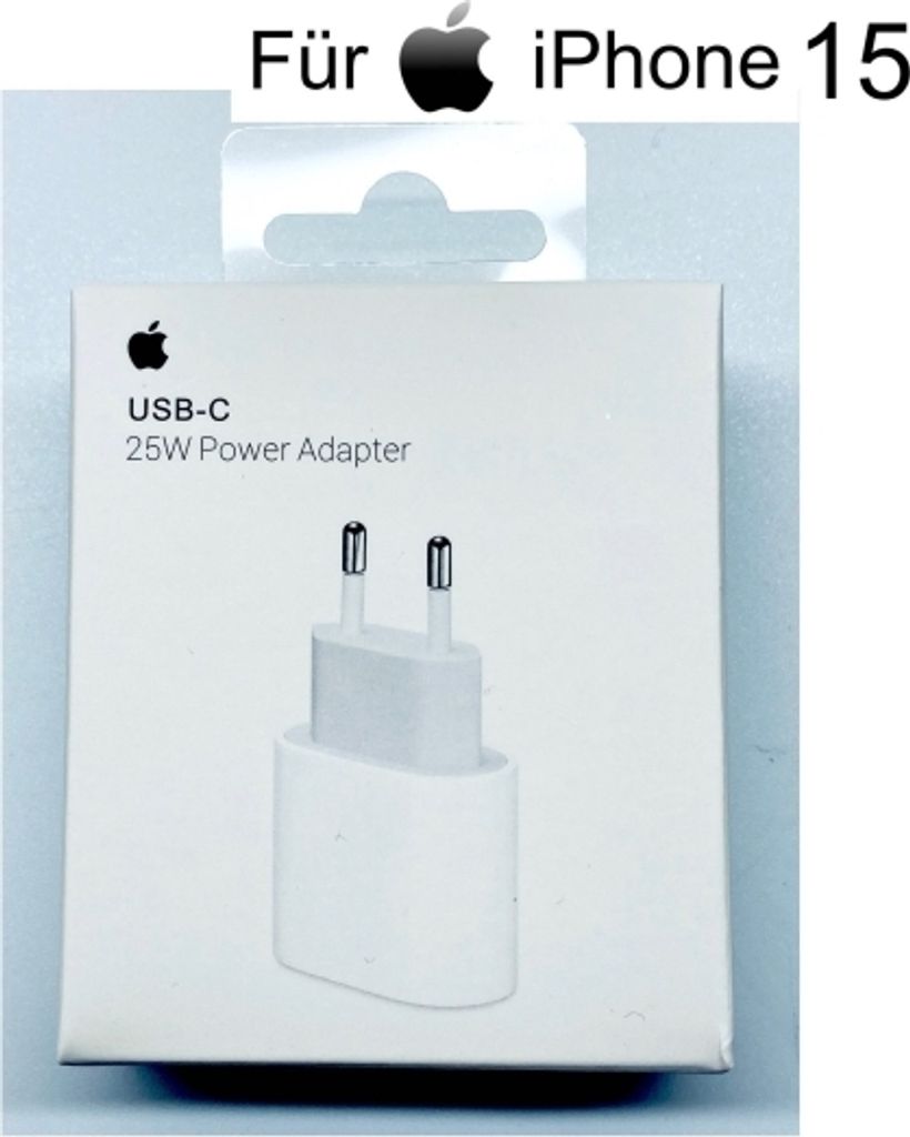 Apple iPhone 15 25W MHJJ83ZM/A Ladegerät | Kaufland.de