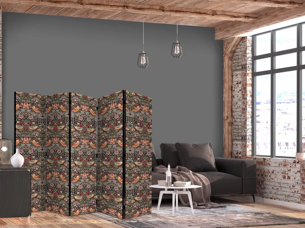 Cloison acoustique en briques b-C-0926-z-a Paravent 3D 225x172 cm ...