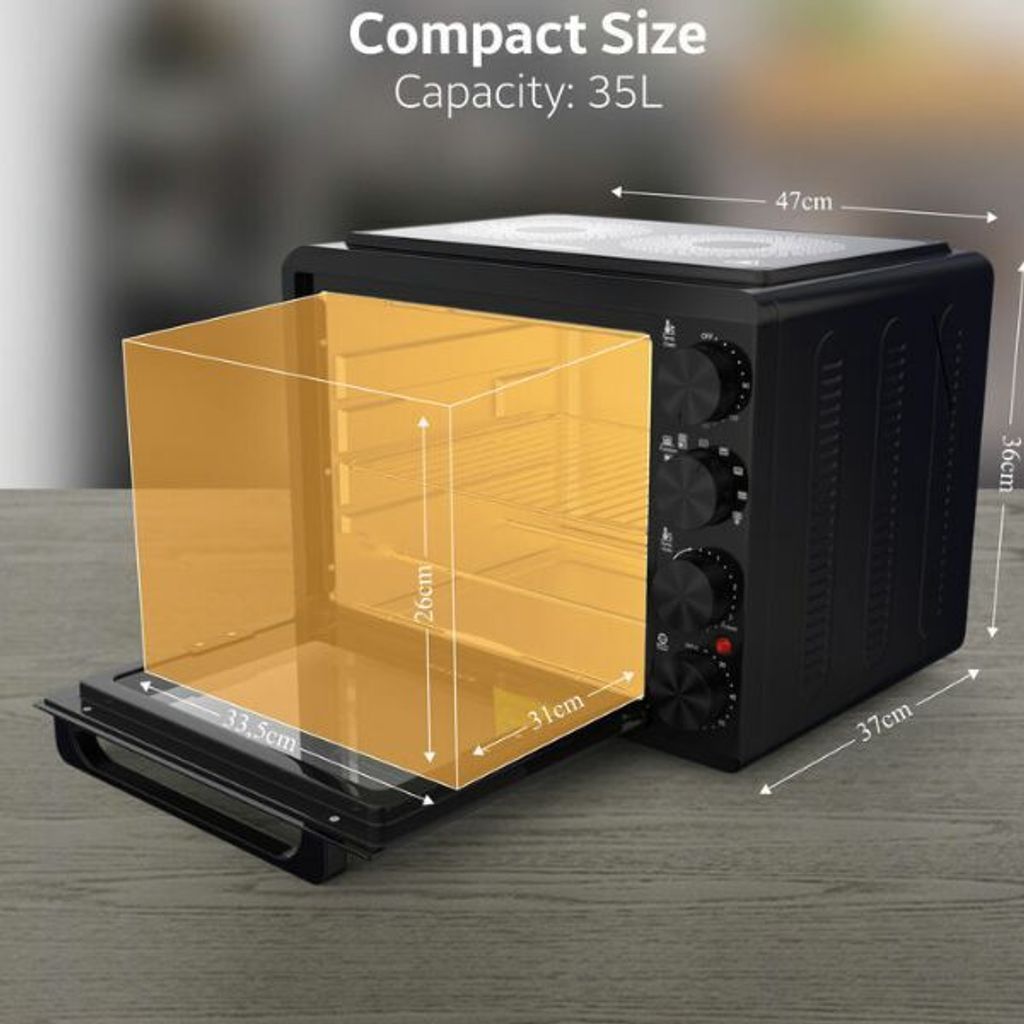 Elektrická horkovzdušná trouba Brock 35l s | Kaufland.cz