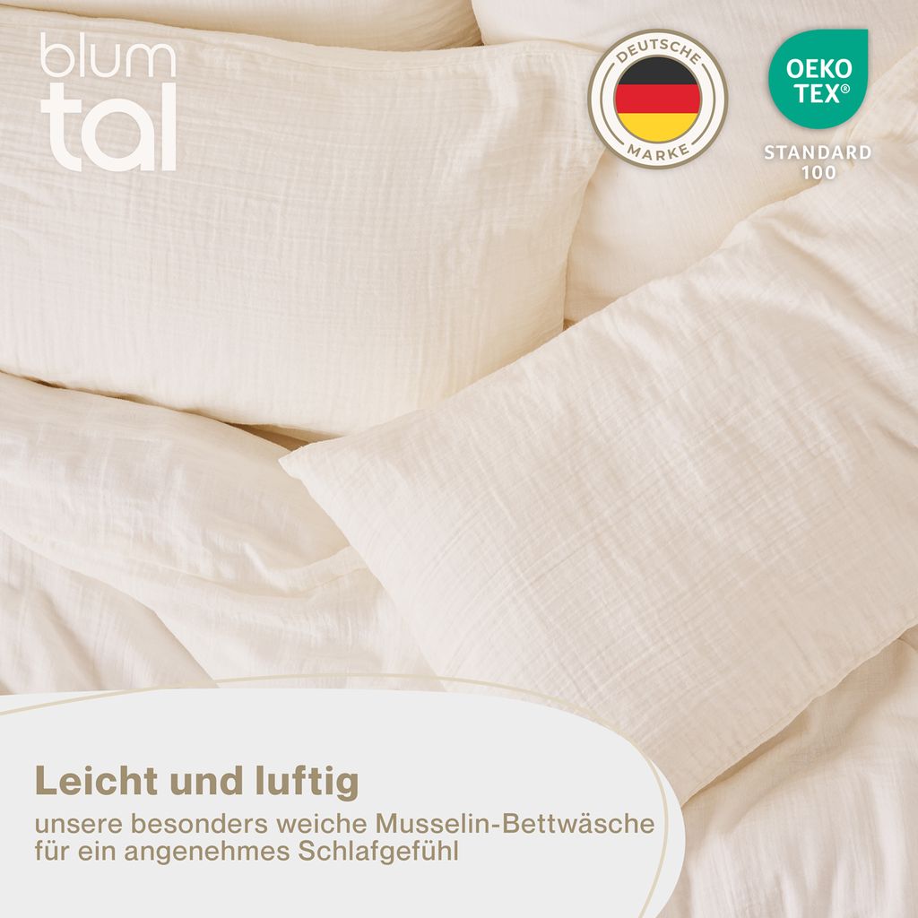 Bettwasche 135x200 Musselin