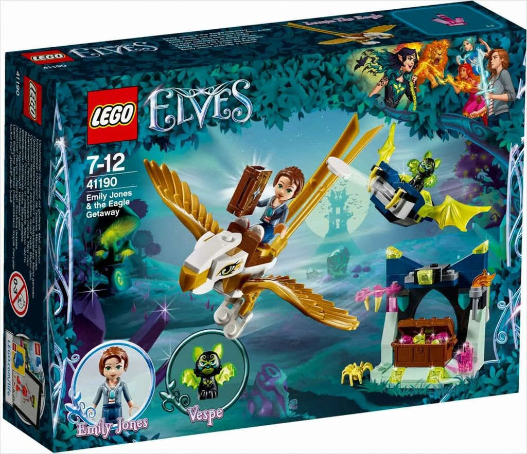 LEGO® Elves Emily Jones und die Flucht auf dem Adler 41190