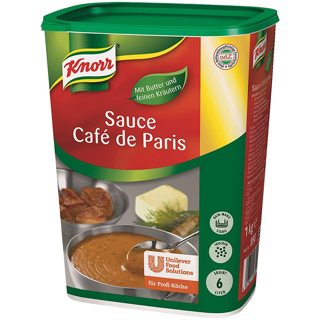 Knorr Omáčka Cafe de Paris krémová v balení pre gastronómiu