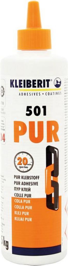 Kleiberit PUR Leim 501.0 braun 0,5 kg Bauklebstoffe