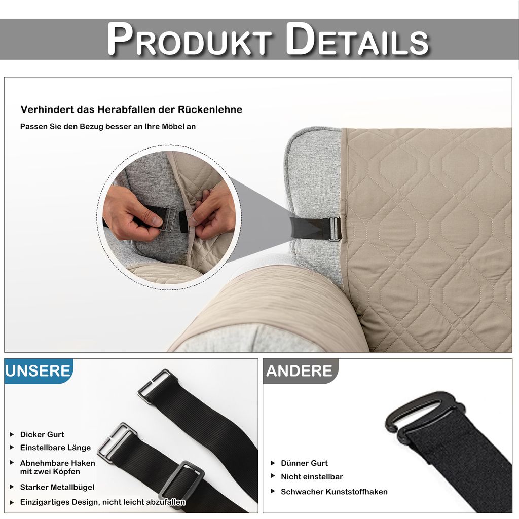 Sofa Bezug Wasserdicht für 2-Sitzer | Kaufland.de