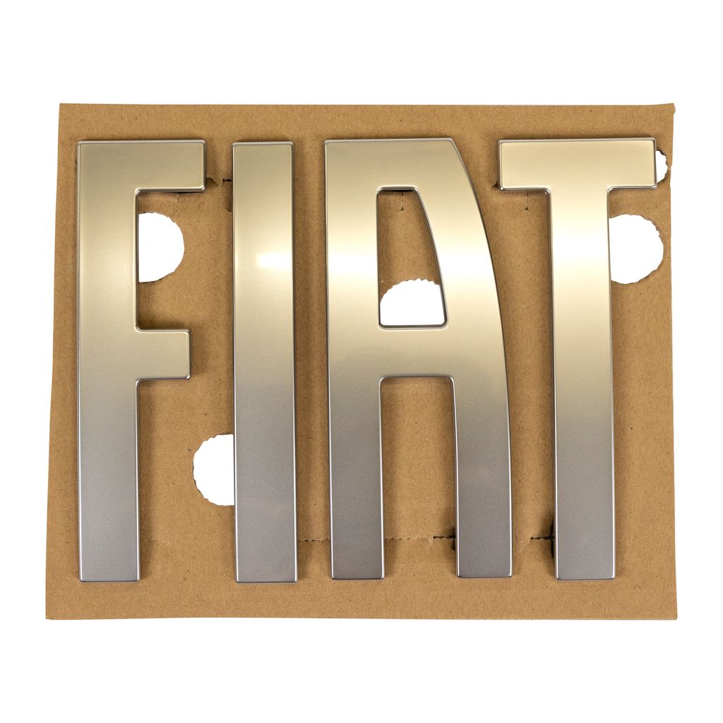 Original Fiat Emblem Logo vorne silber | Kaufland.de