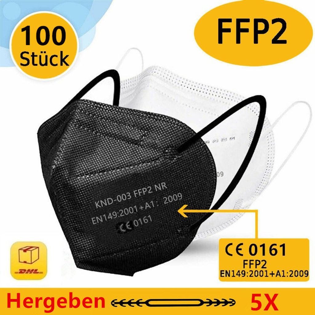 FFP2 mask,100x Atemschutzmaske Mundschutz | Kaufland.de