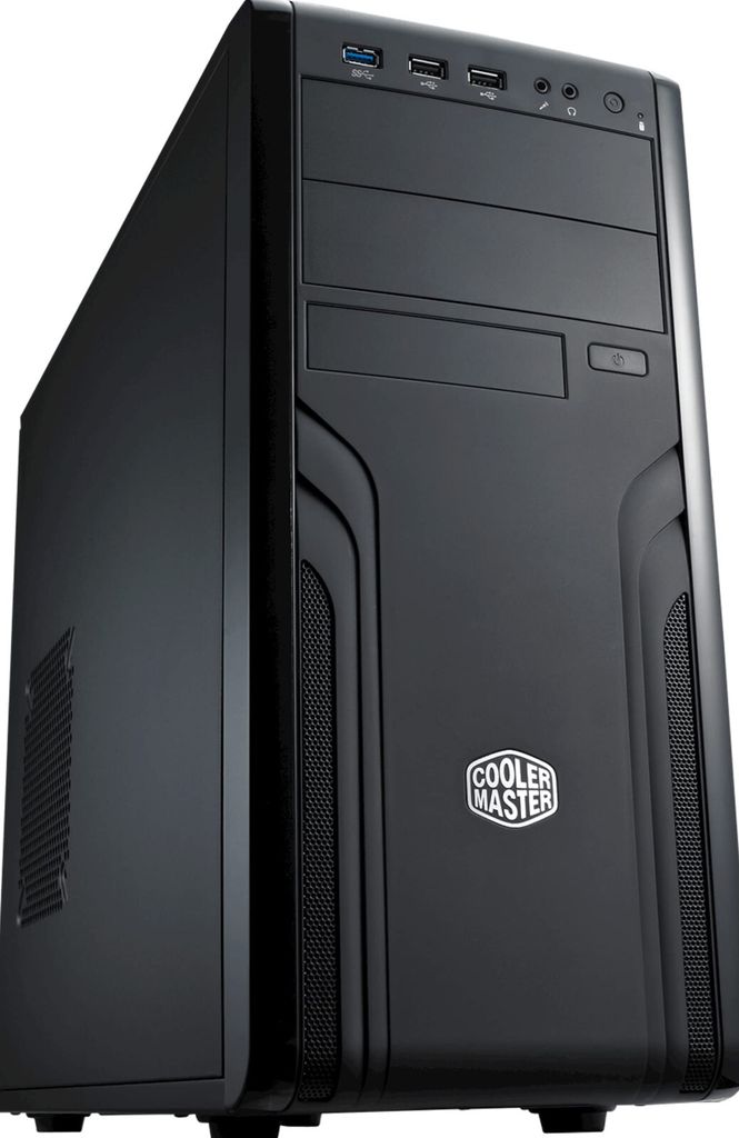Cooler Master CM Force 500 Midi Tower Black PC skrinky