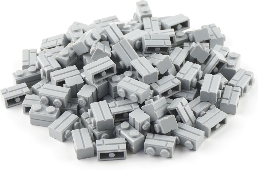 50x klocek LEGO 1x2 z profilem ceglanym, | Kaufland.pl