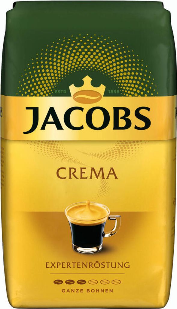 Jacobs Crema Gold expert pražená 3/6 celá | Kaufland.cz