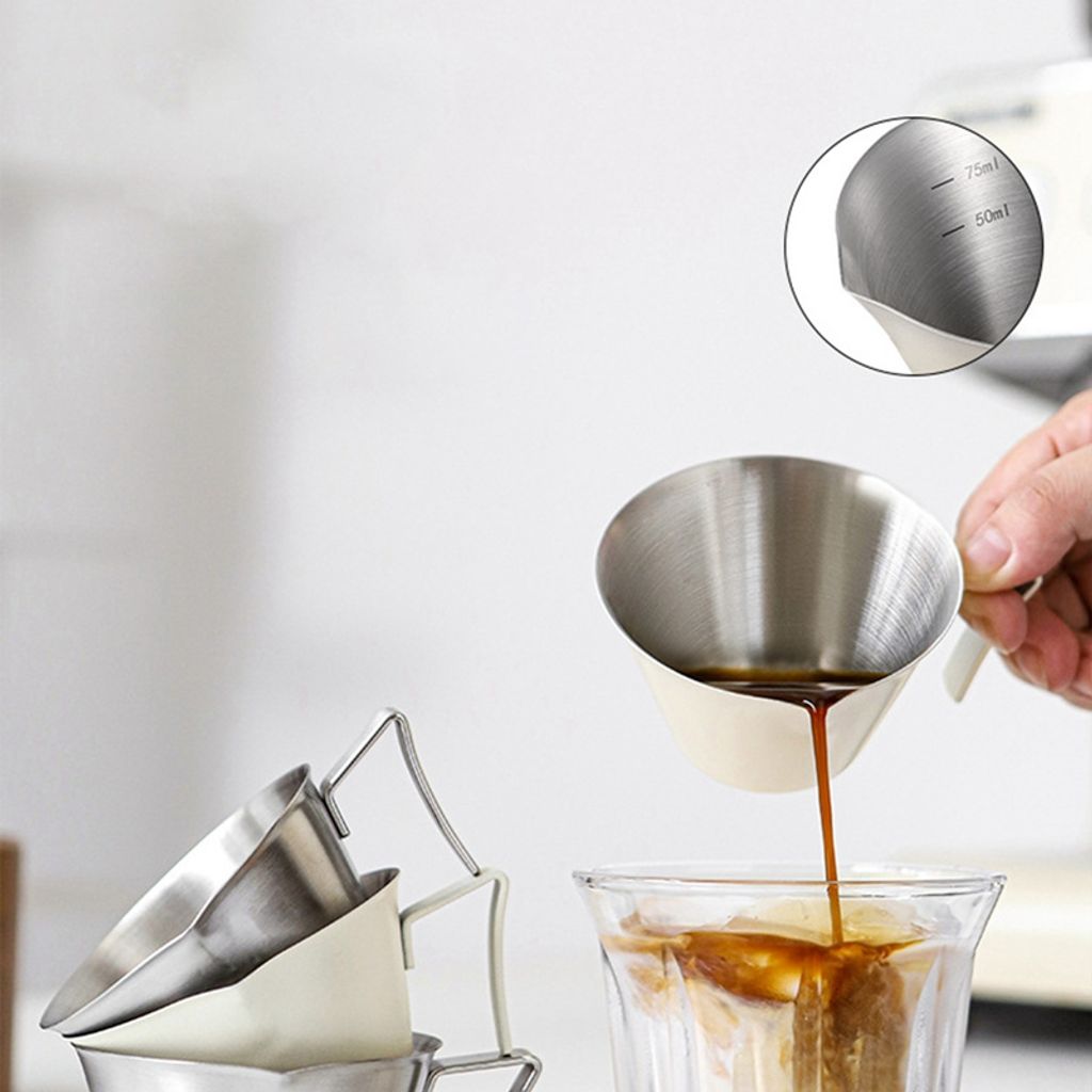 Edelstahl Espresso Messbecher mit Griff | Kaufland.de