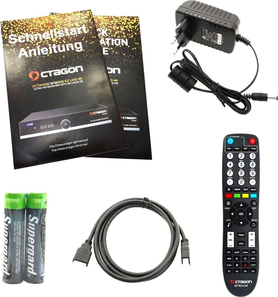 Octagon SF8008 4K HDR UHD H.265 E2 Linux Dual | Kaufland.cz