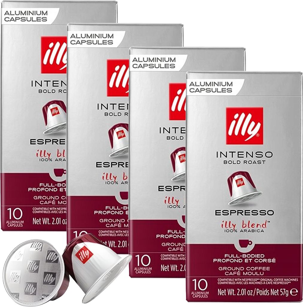 Illy Intenso kapsuly, 40 kapsúl Kávové kapsuly