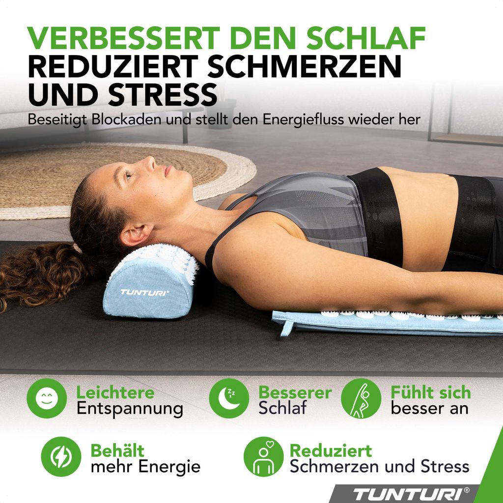 Tunturi Akupressurmatte mit Kissen - | Kaufland.de