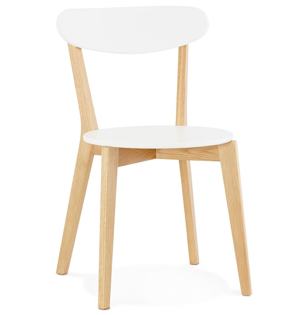 Stuhl Holz Weiss