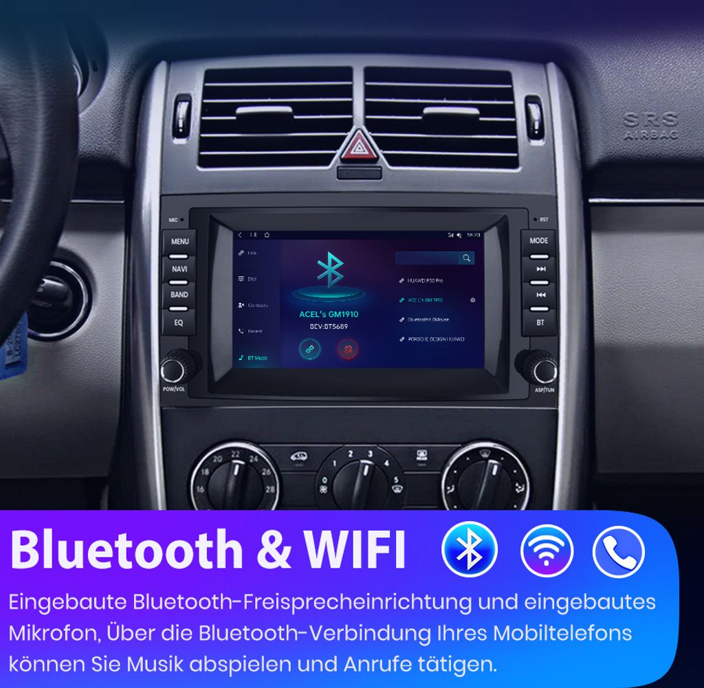 7'' WIFI autorádio Navi pro Mercedes Benz | Kaufland.cz