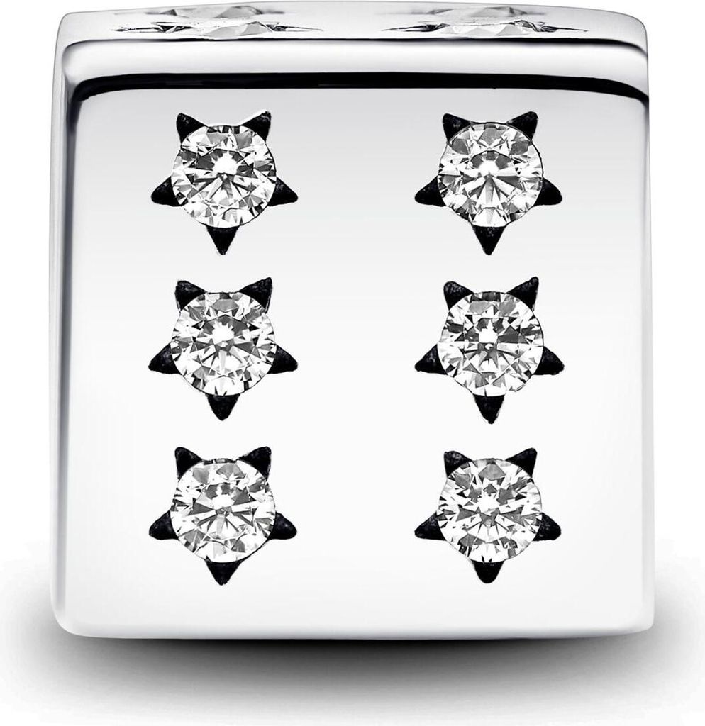 PANDORA MOMENTS Charm Glückswürfel Zirkonia | Kaufland.de