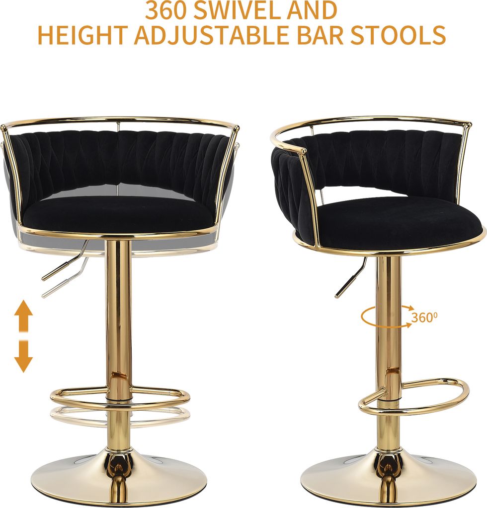 CDGlobal Drehbare Barhocker 2er Set | Kaufland.de