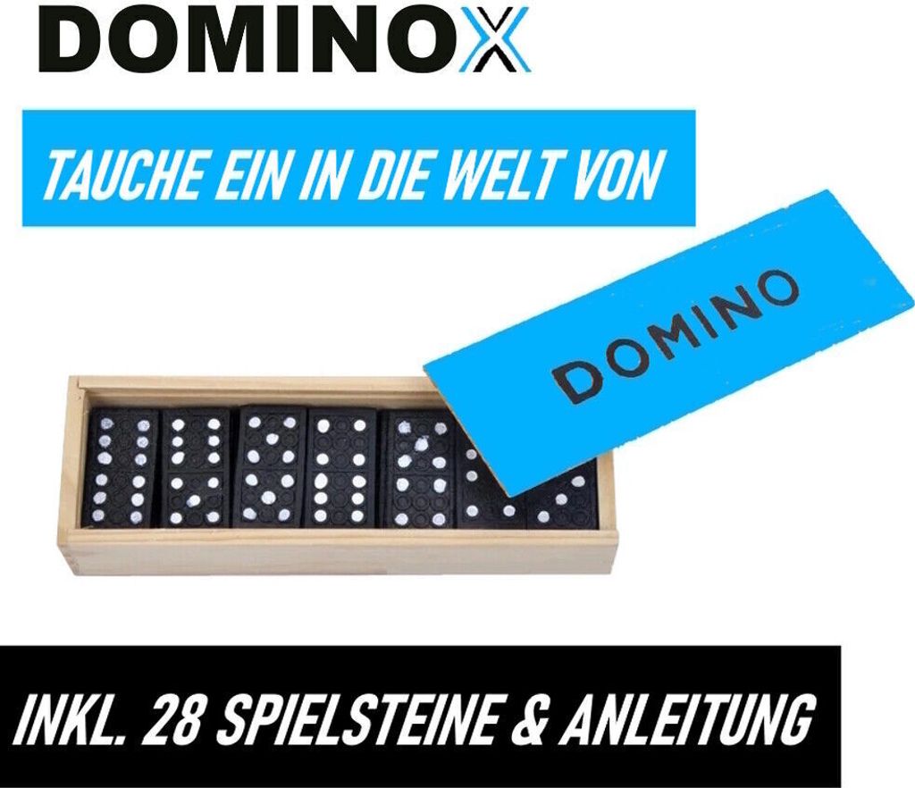 DOMINOX Domino Spiel Steine Dominosteine | Kaufland.de