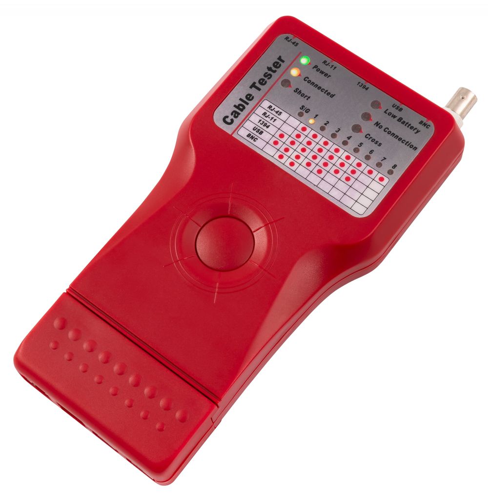 Kabeltester / Durchgangsprüfer McPower "KT-53", 5-in-1 mit