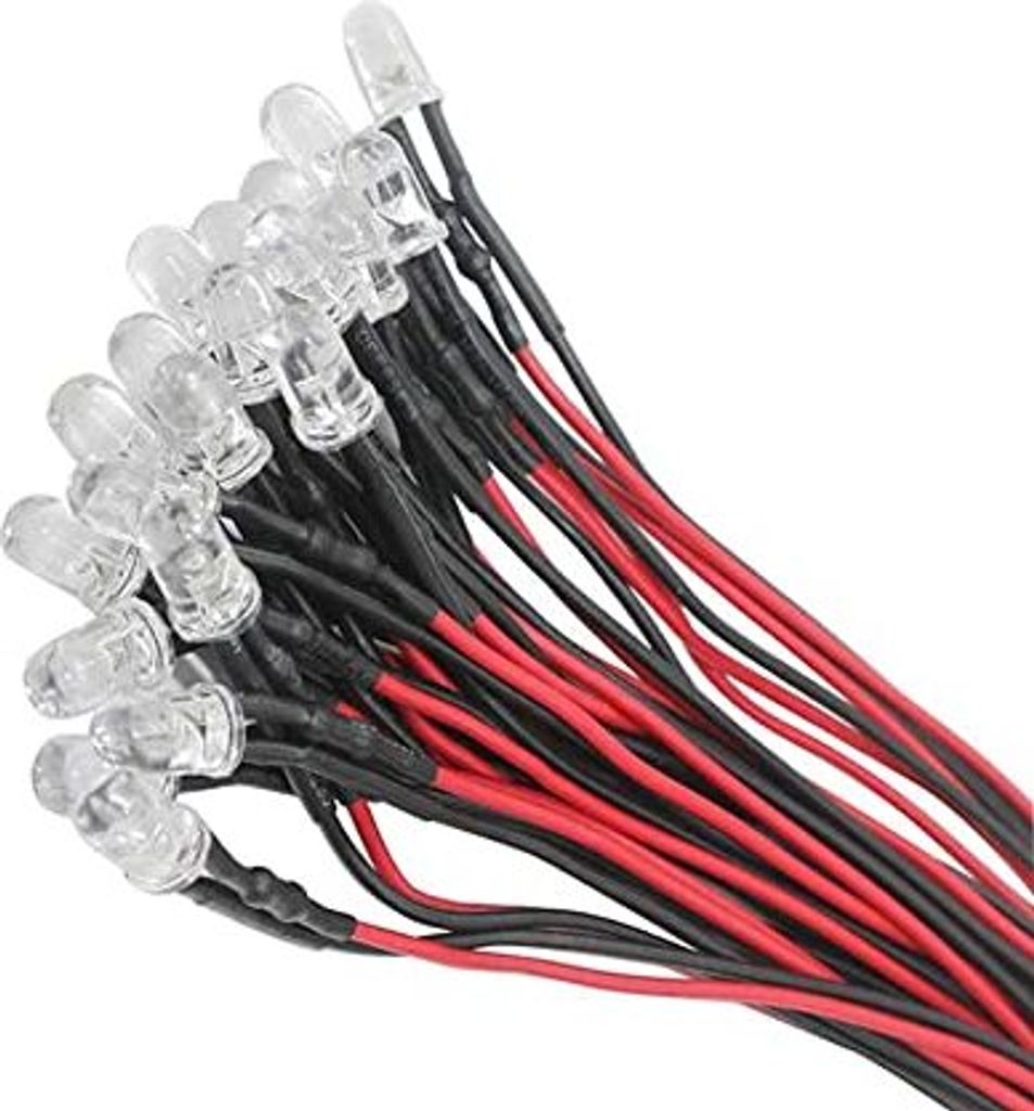 AZ-Delivery LEDs 20 Stück 5mm LEDs mit 20cm | Kaufland.de