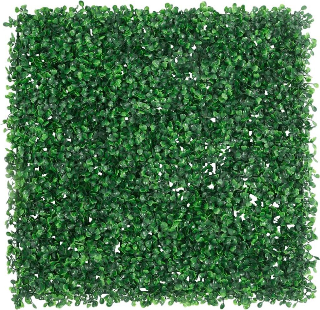 vidaXL Umelé živé ploty 24 ks Zelené 50x50 cm