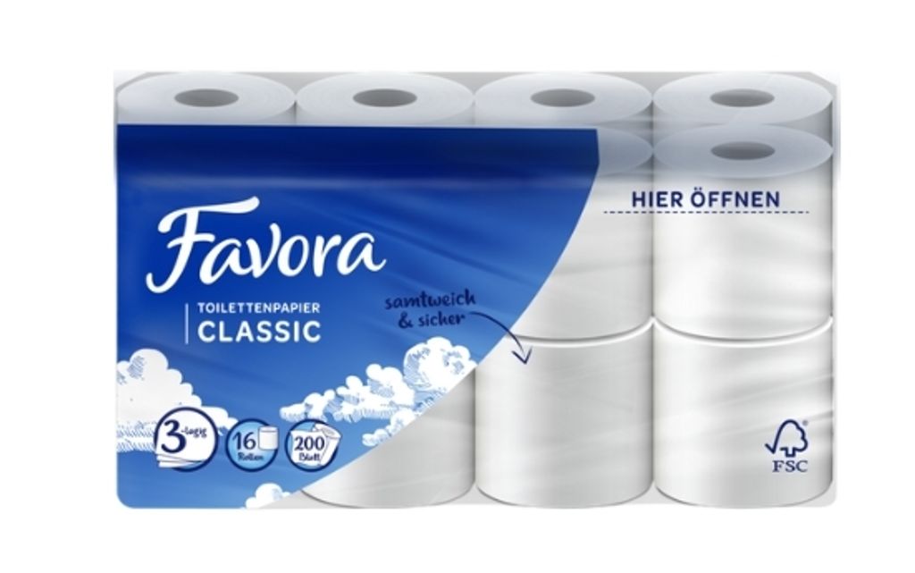 Favora Premium Toilettenpapier - 16 Rollen | Kaufland.de