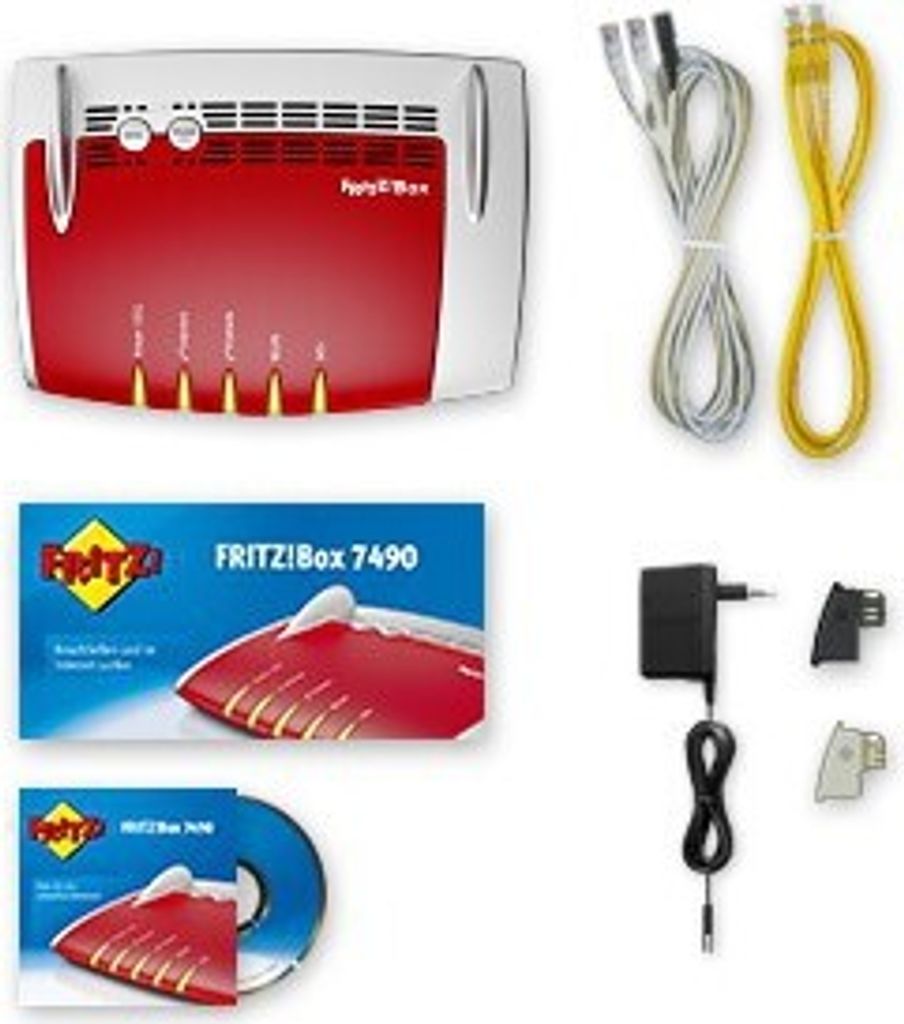 AVM FRITZ!Box 7490 WLAN Router mit | Kaufland.de