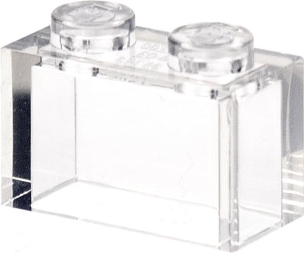 LEGO® 1x2 Stein Trans (Trans Clear) 1 Stück | Kaufland.de