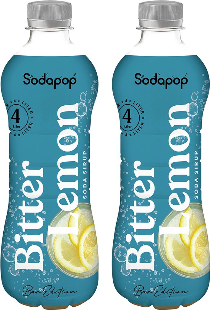 SODAPOP Bar-Edition Bitter Lemon Syrup 500ml, | Kaufland.cz