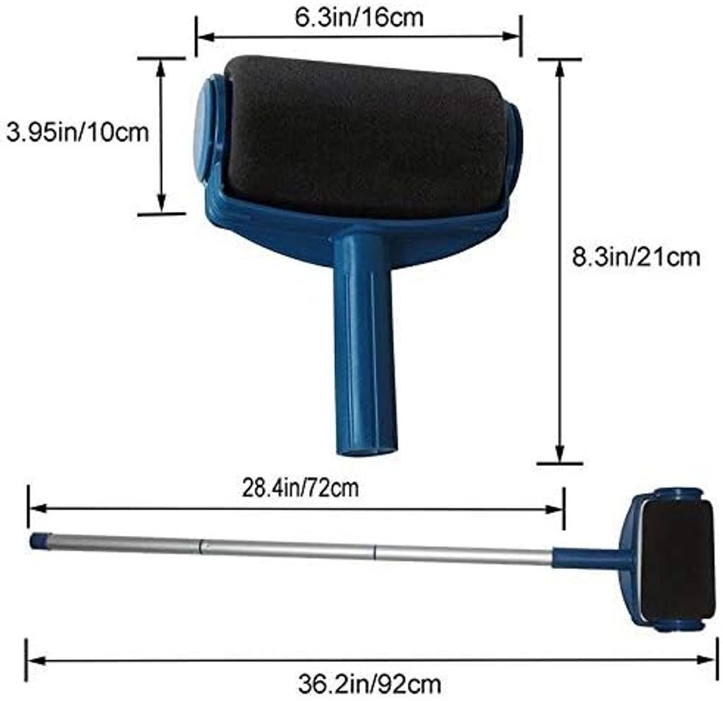 Farbroller-Pinsel-Set, Malgriff-Werkzeug-Set | Kaufland.de