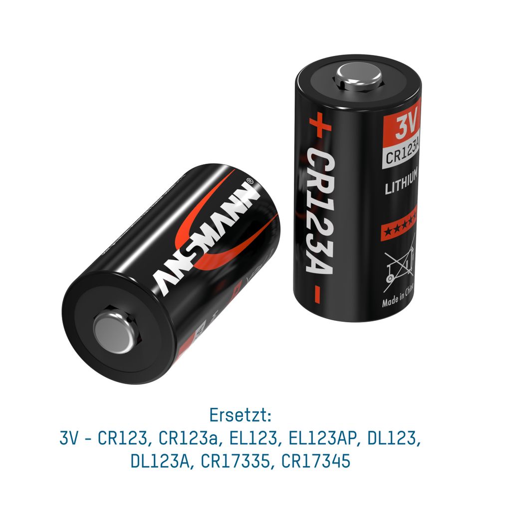 ANSMANN CR123A Lithium Fotobatterie 3V 6 | Kaufland.de