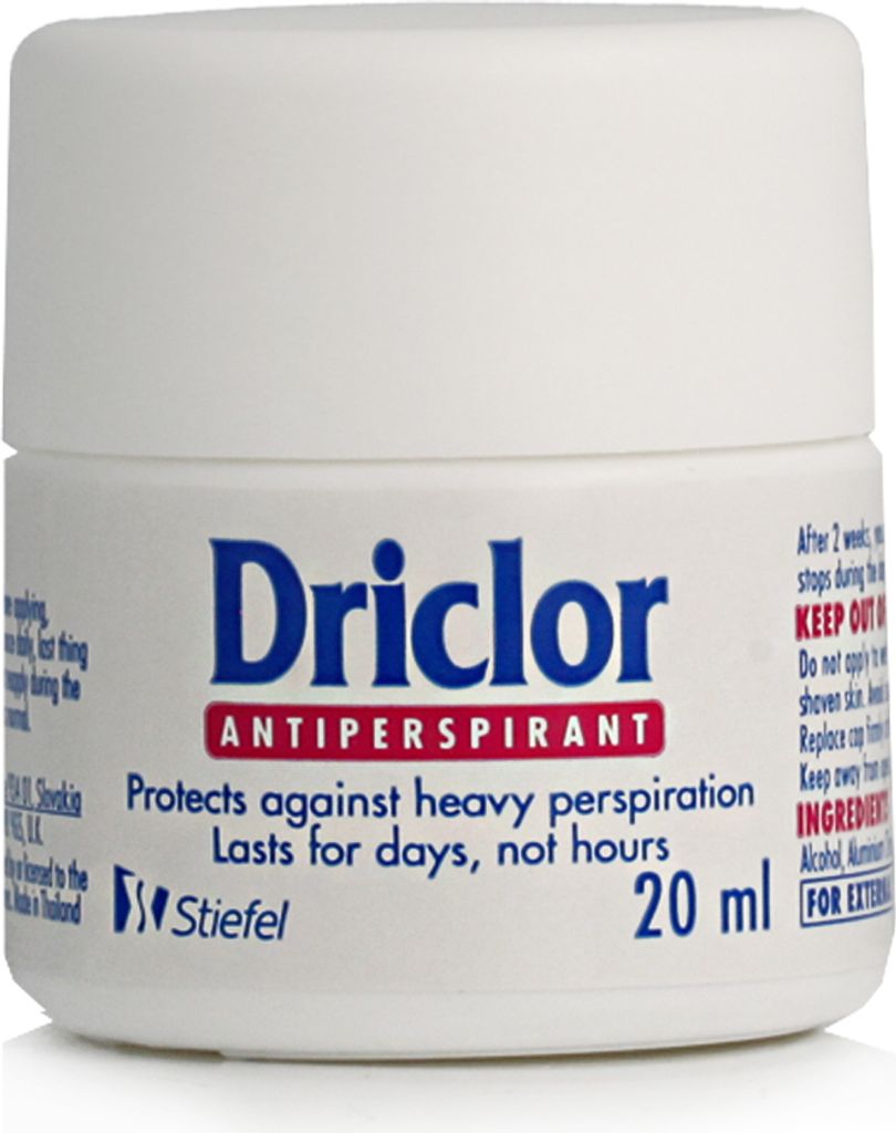 Driclor Antitranspirant Antiperspirant Roll-On 20 ml