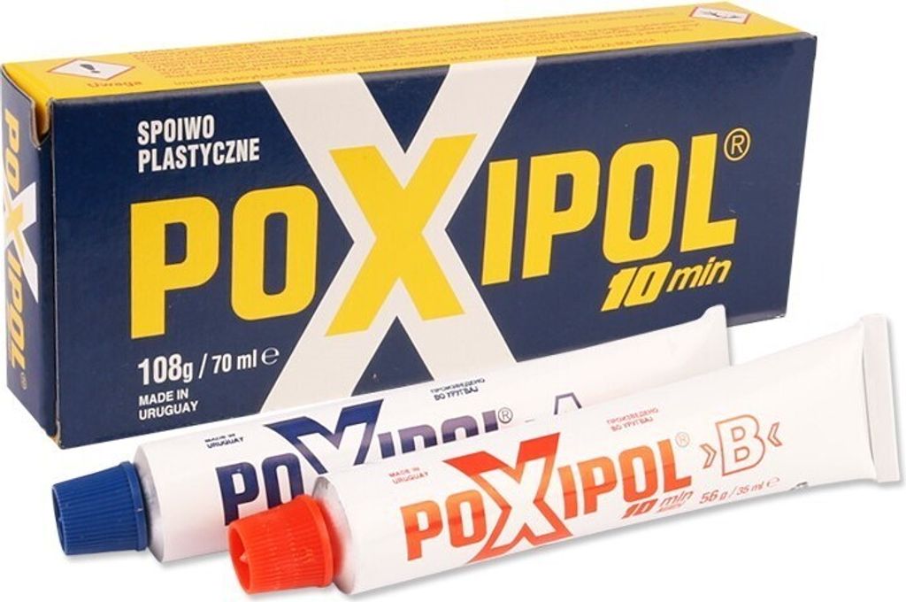 POXIPOL - Kovová Lepiaca Zmes 108 g / 70 ml
