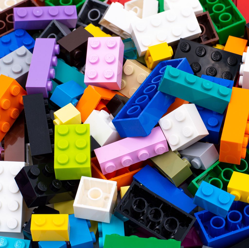 200 briques LEGO de toutes les couleurs LEGO®