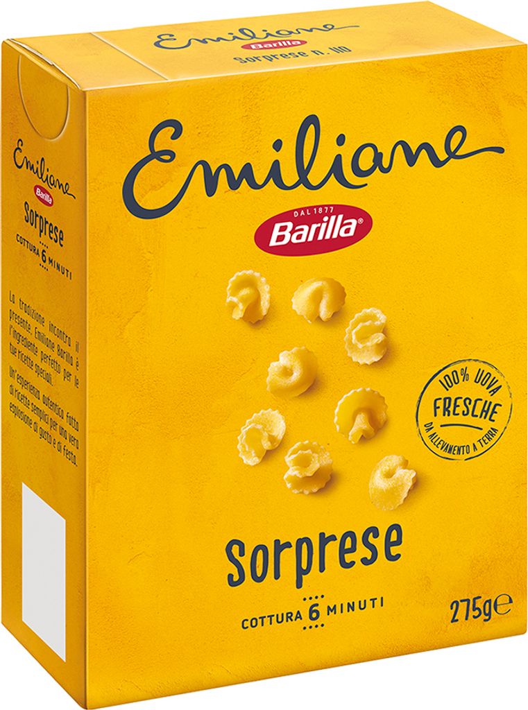 24x Pasta Barilla - Emiliane - Sorprese All Uovo - 250g