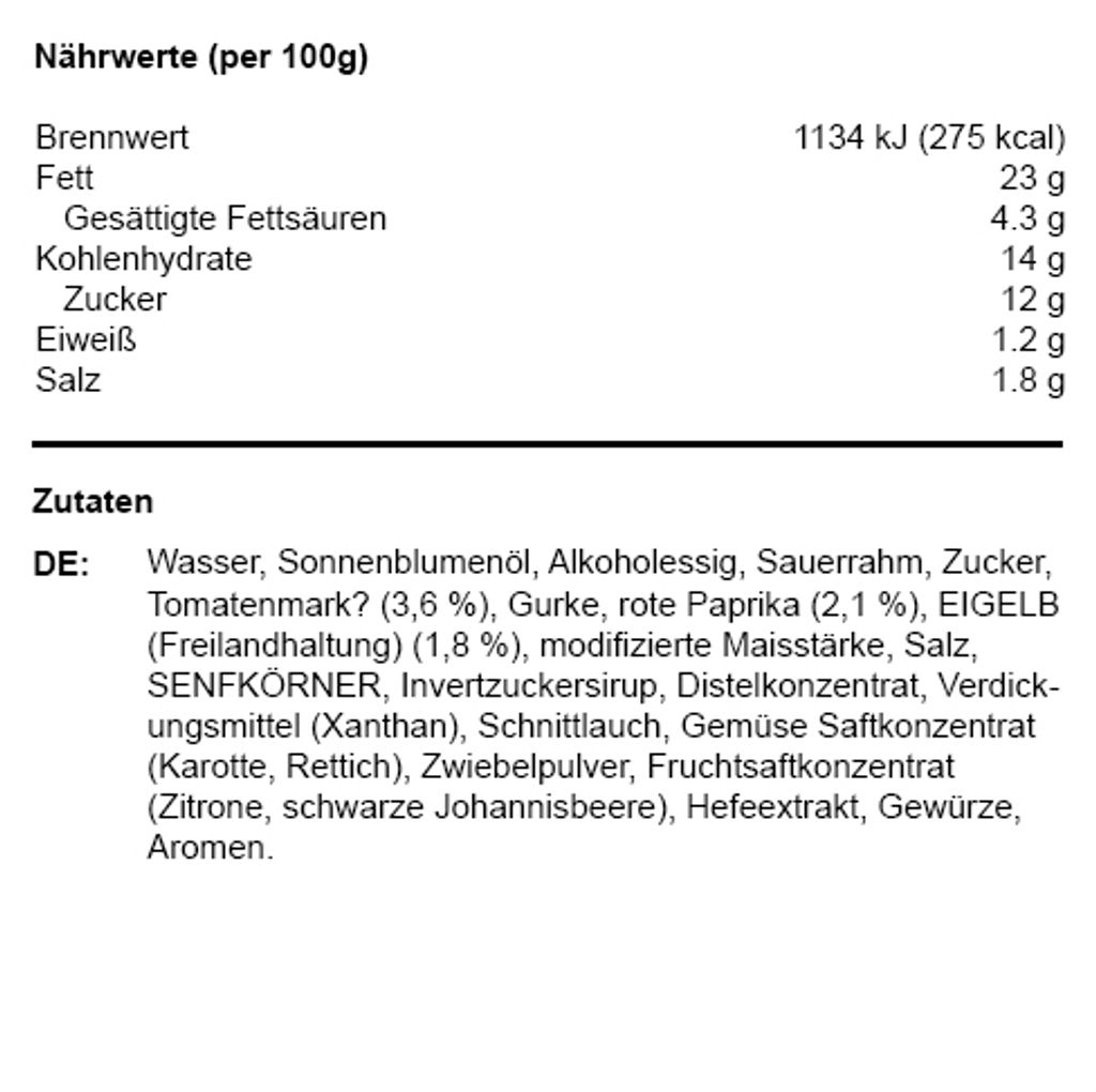 Hellmann's 1000 Islands Dressing krémová | Kaufland.cz