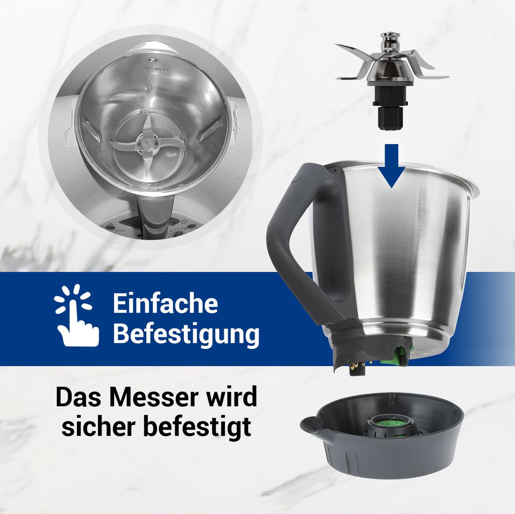Mixmesser Messer mit 4 Klingen für Thermomix | Kaufland.de