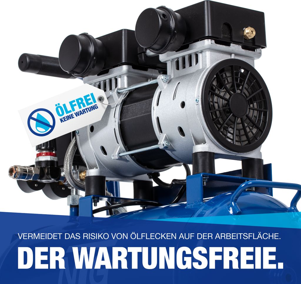 Silent Druckluft Kompressor | 9 Bar | 1470W | Kaufland.de