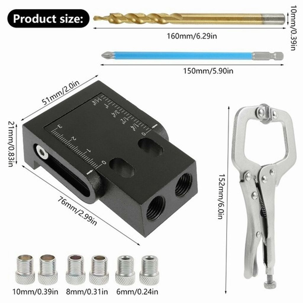 63Pcs 15 Grad Winkel Bohrer Führer Set | Kaufland.de