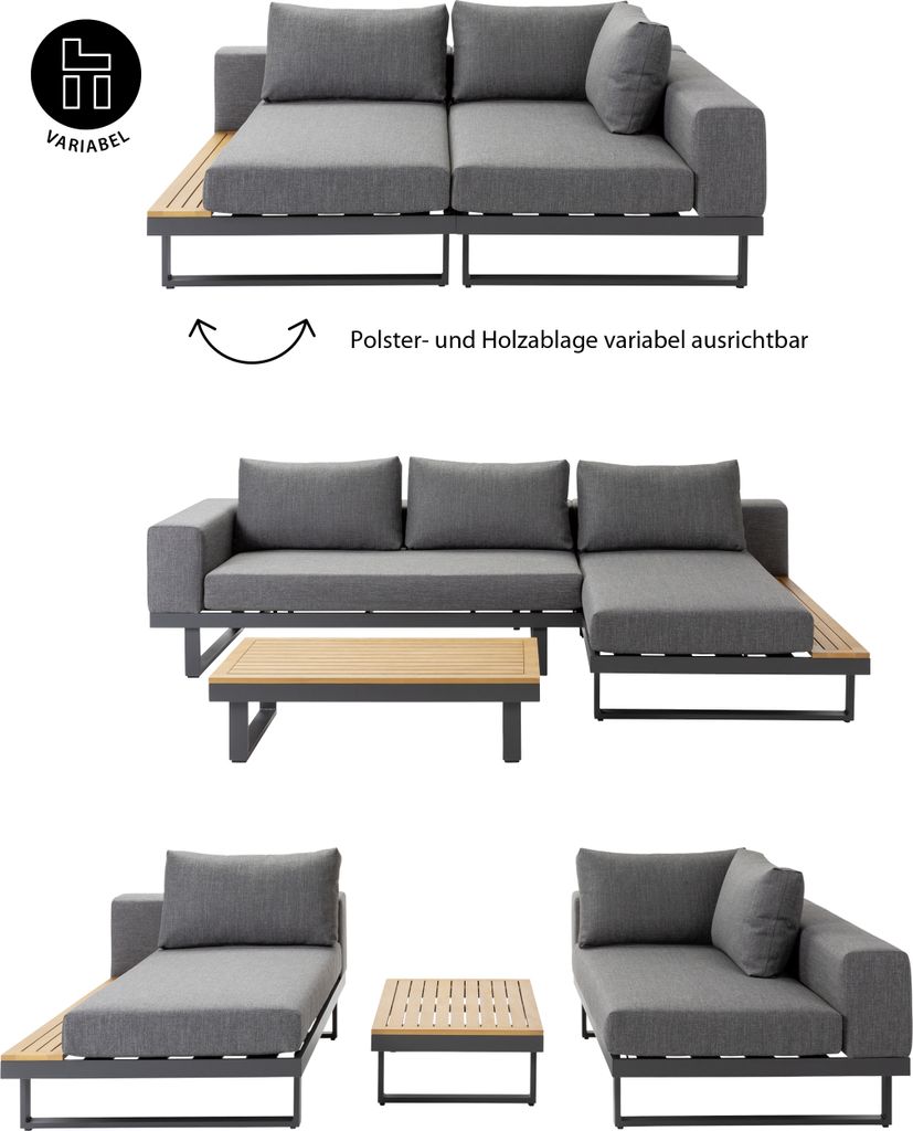 Elegantes Dehner Garten Lounge Ebenbild