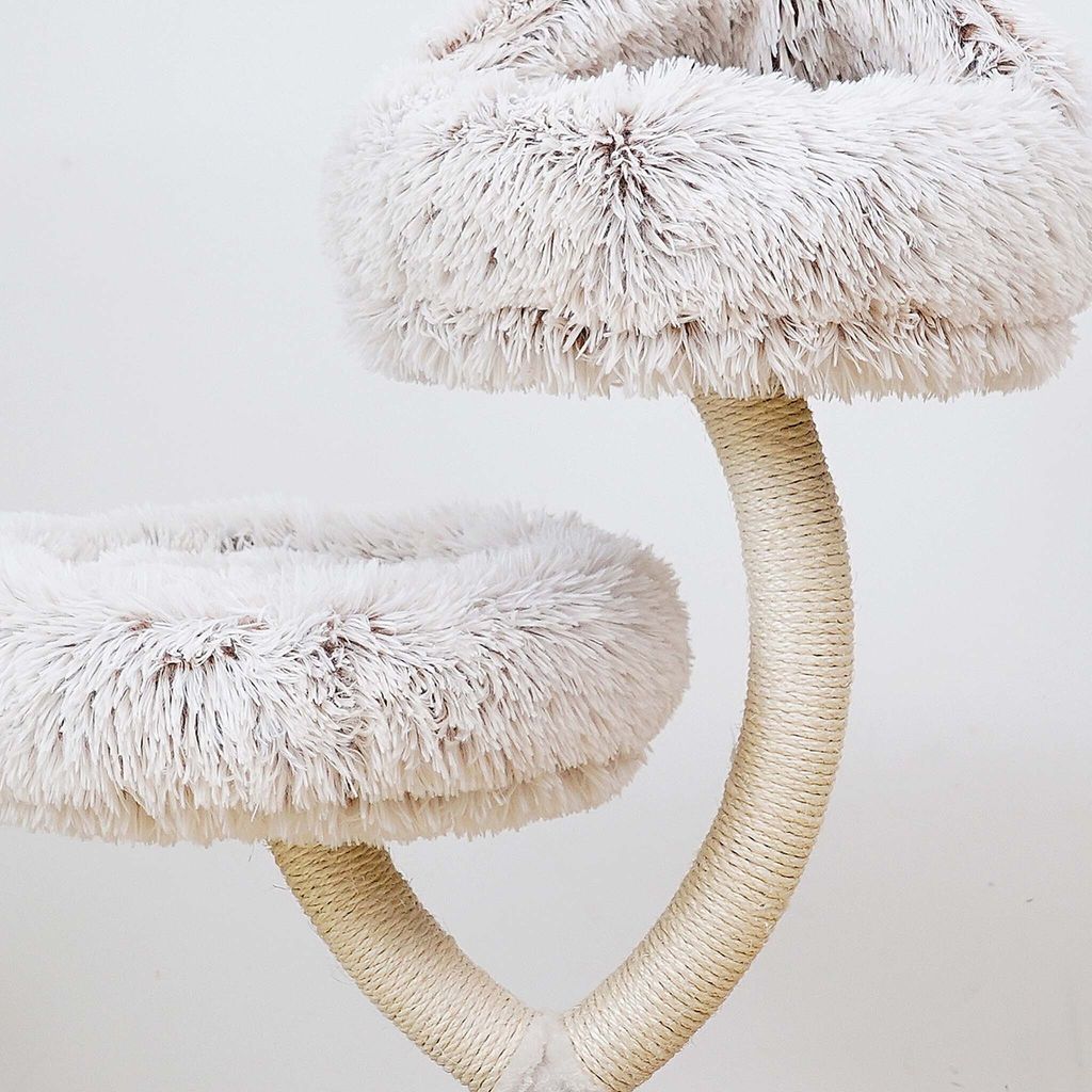 Fudajo Kratzbaum Zweigdesign mit Katzenhaus | Kaufland.de