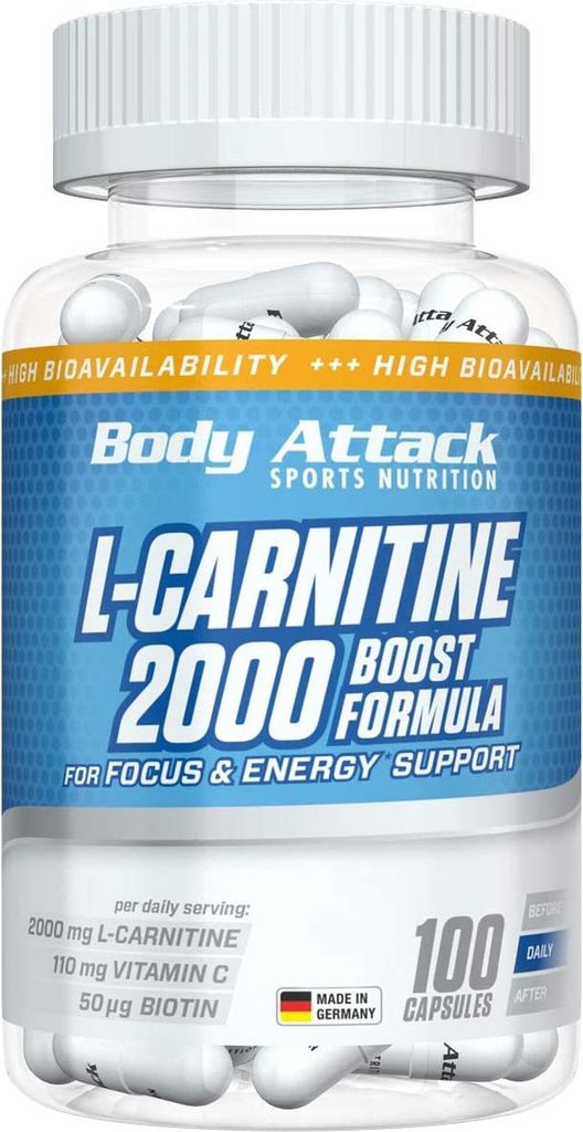 Body Attack L-Carnitine 2000 - 100 Kapseln | Kaufland.de